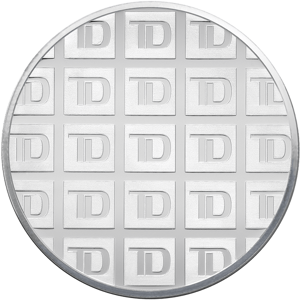 1 oz Silver TD Bar | TD Minted Bar | .999 Ag – Global Bullion Suppliers