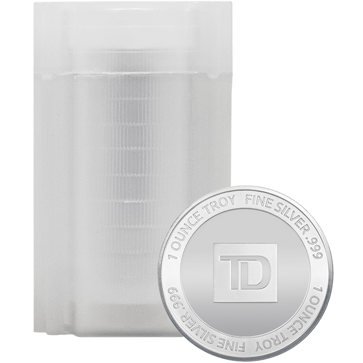 1 oz Silver TD Bar | TD Minted Bar | .999 Ag – Global Bullion Suppliers