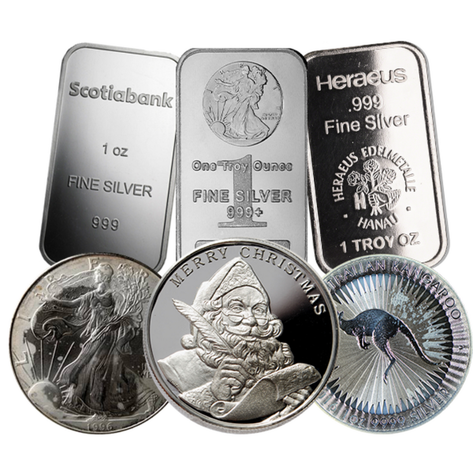 Silver Products | Buy Silver in Toronto, Canada | Global Bullion ...